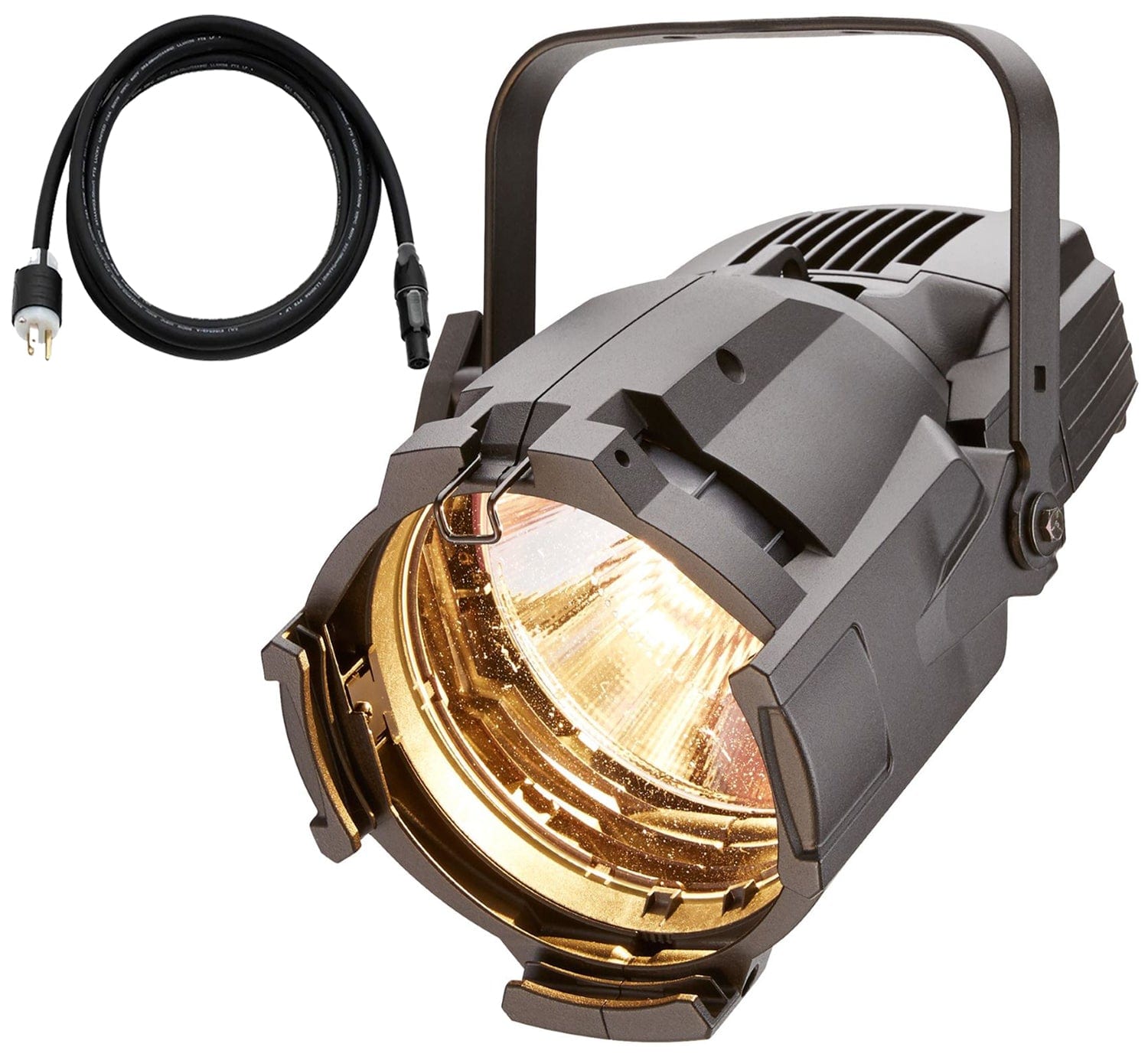 ETC Source 4WRD PAR Fixture Body with Edison Plug - Silver