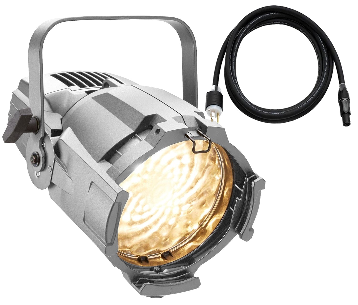 ETC Source 4WRD PARNel Fixture Body with Edison Plug - Silver