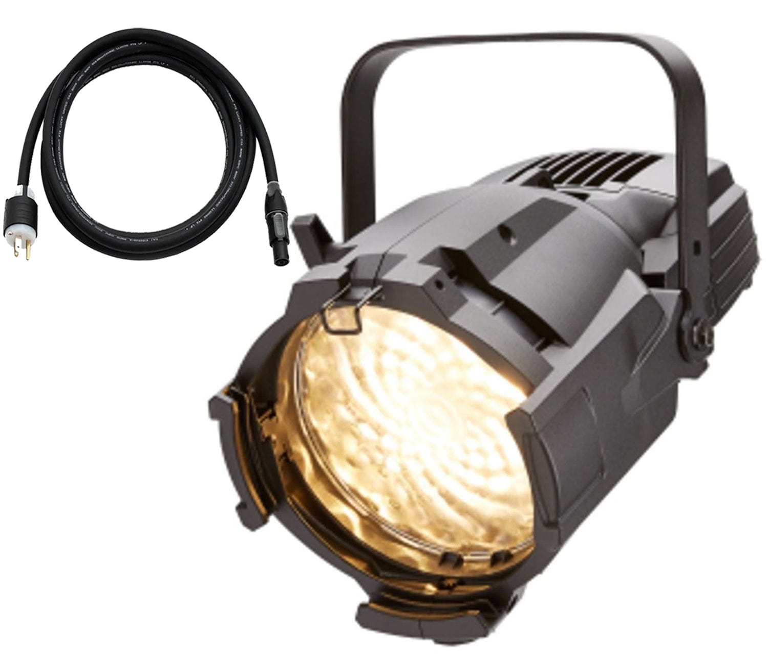 ETC Source 4WRD PARNel Fixture Body with Edison Plug - Black