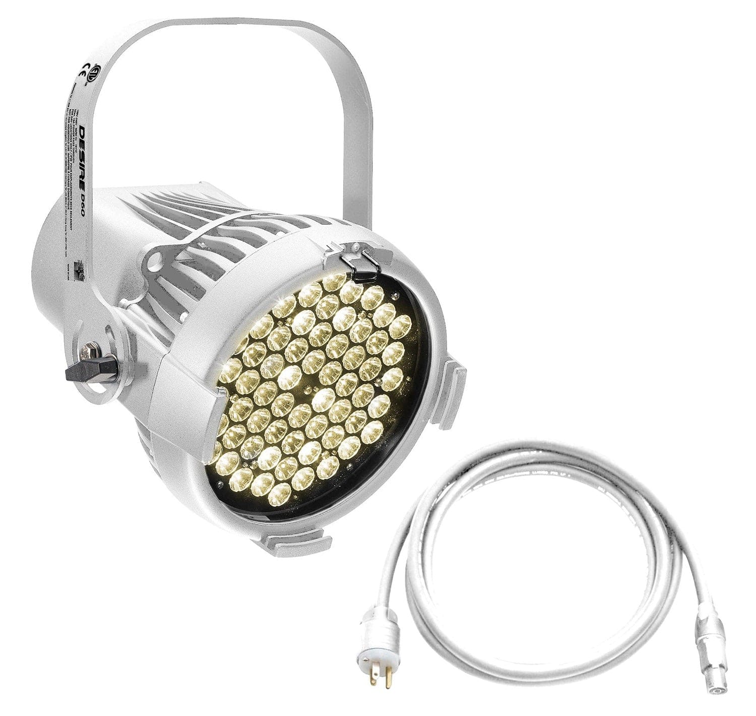 ETC Selador Desire D60 Studio HD LED Par with Edison Plug - White