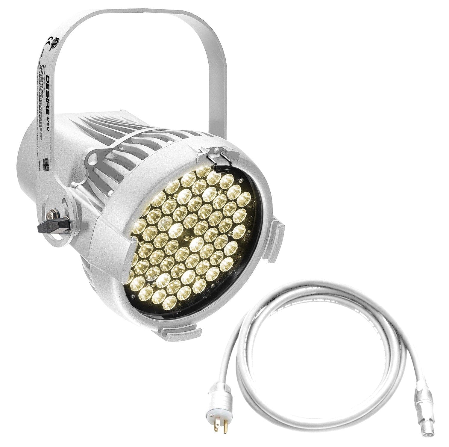 ETC Selador Desire D60 Studio Tungsten LED Par with Edison Plug - White ...
