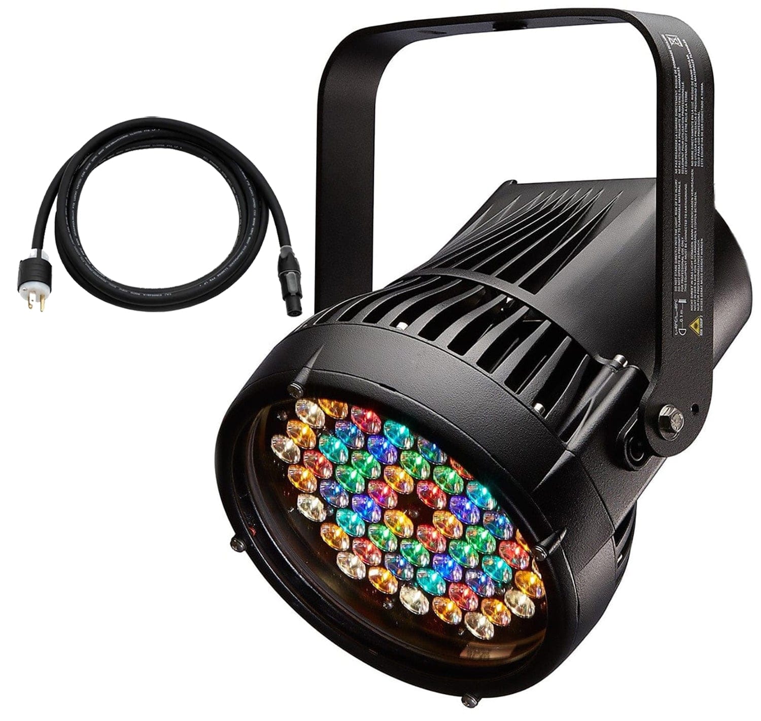 ETC Desire D60X Vivid LED Par with Edison Plug - Black