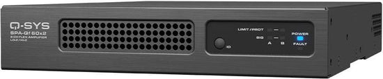 Q-SYS SPA-QF 60x2 2-Channel - 60-Watt per Channel Q-Sys Network Audio ...