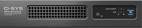 Q-SYS SPA-QF 60x2 2-Channel - 60-Watt per Channel Q-Sys Network Audio ...