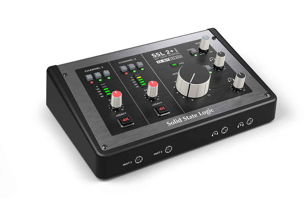 Solid State Logic SSL 2+ MKII 2x4 USB-C Audio Interface – Solotech