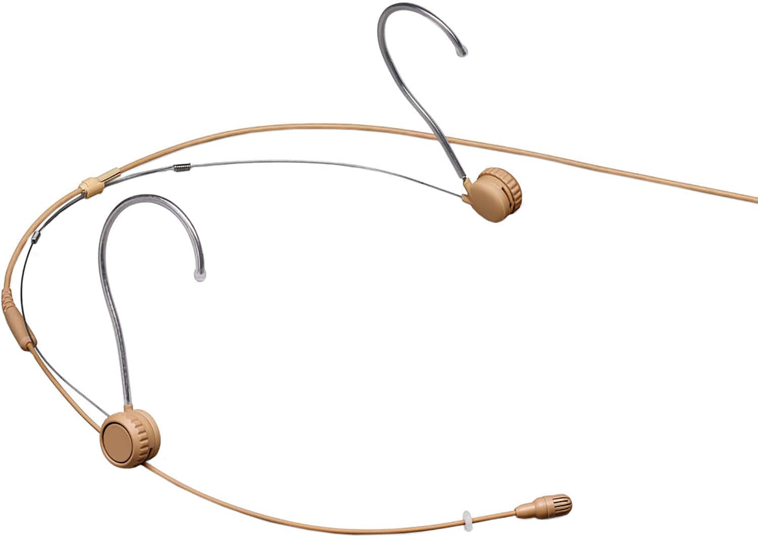 Shure TH53C/O-MTQG TwinPlex TH53 Subminiature Omnidirectional Headset Microphone with MTQG - Cocoa