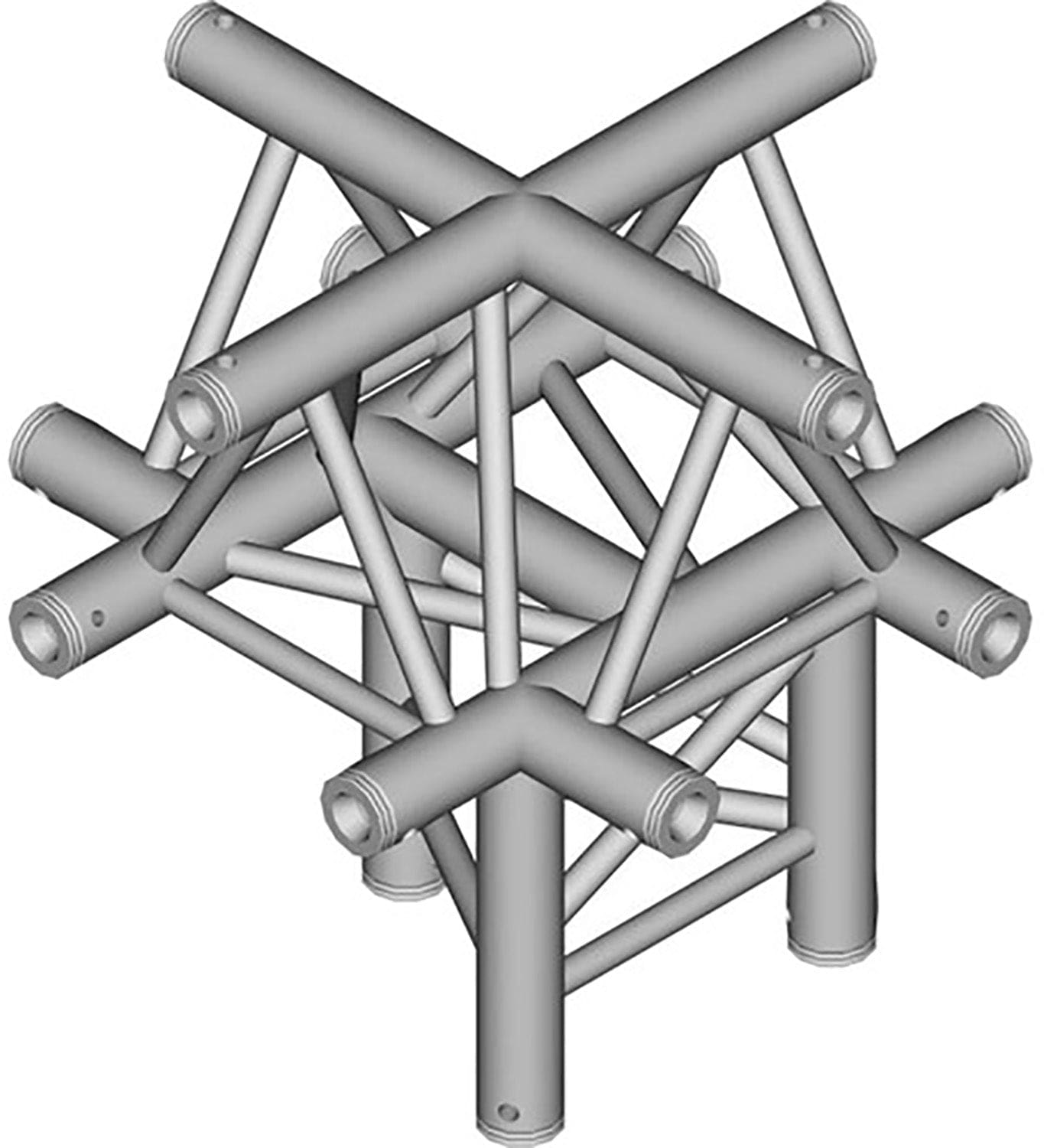 Global Truss TR-4101-U 5-Way Cross-Junction - Apex Up – Solotech