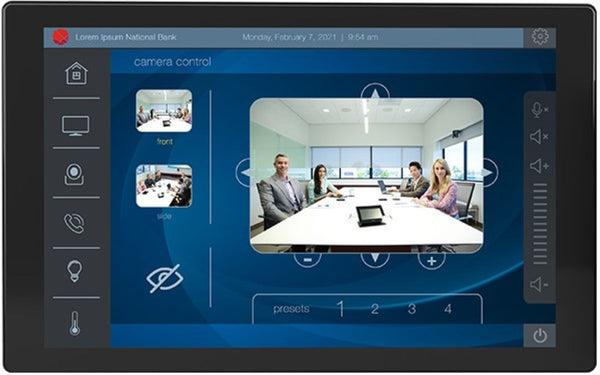 Q-SYS TSC-101-G3 High Definition Touch Screen Controller
