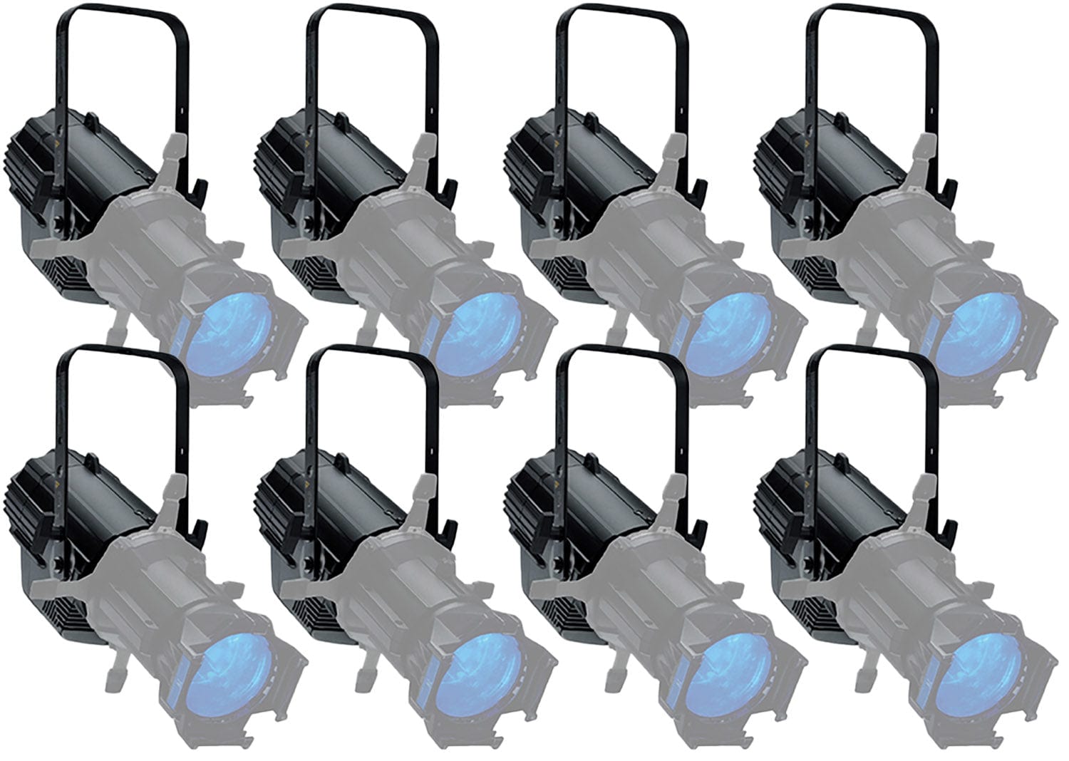 ETC LEDS4LUSTRS2 Source Four LED Series 2 Lustr Ellipsoidal Fixture Set ...