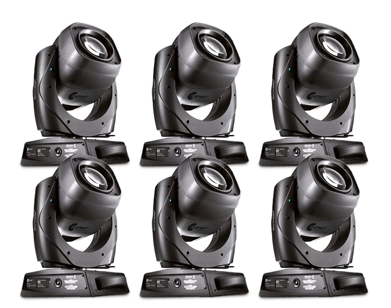 Clay Paky Mythos 2 Moving Head Arc Spot and Beam Light set of 6