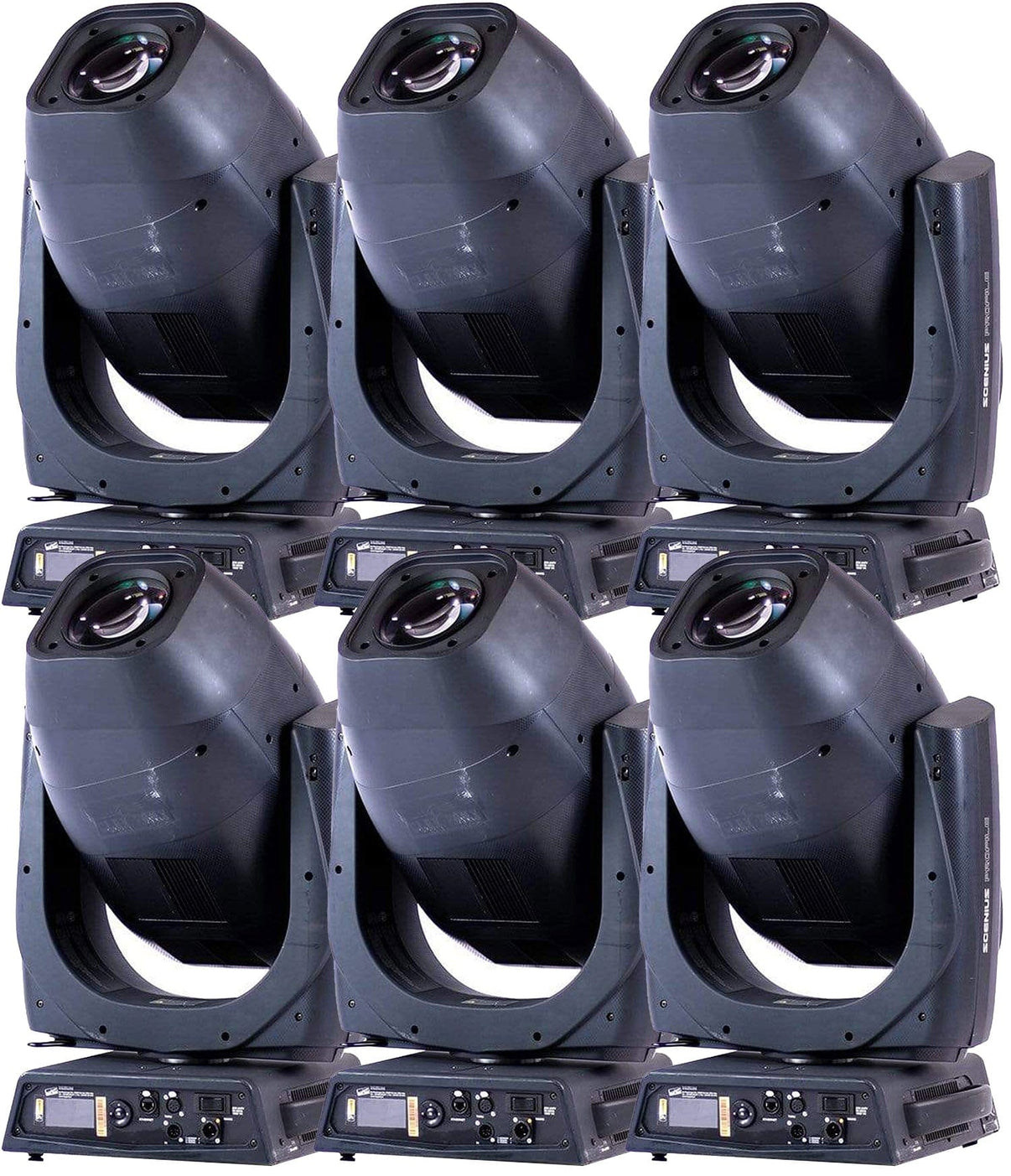 Clay Paky Scenius Profile Profile Arc Moving Light Set of 6
