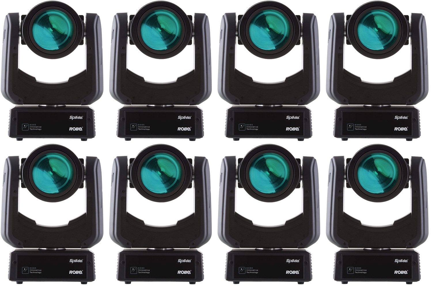 Robe Spikie RGBW LED Beam Moving Light Set of 8