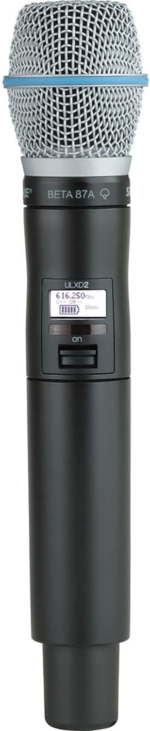 Shure ULXD2/B87A Digital Handheld Transmitter with Beta 87A Capsule ...
