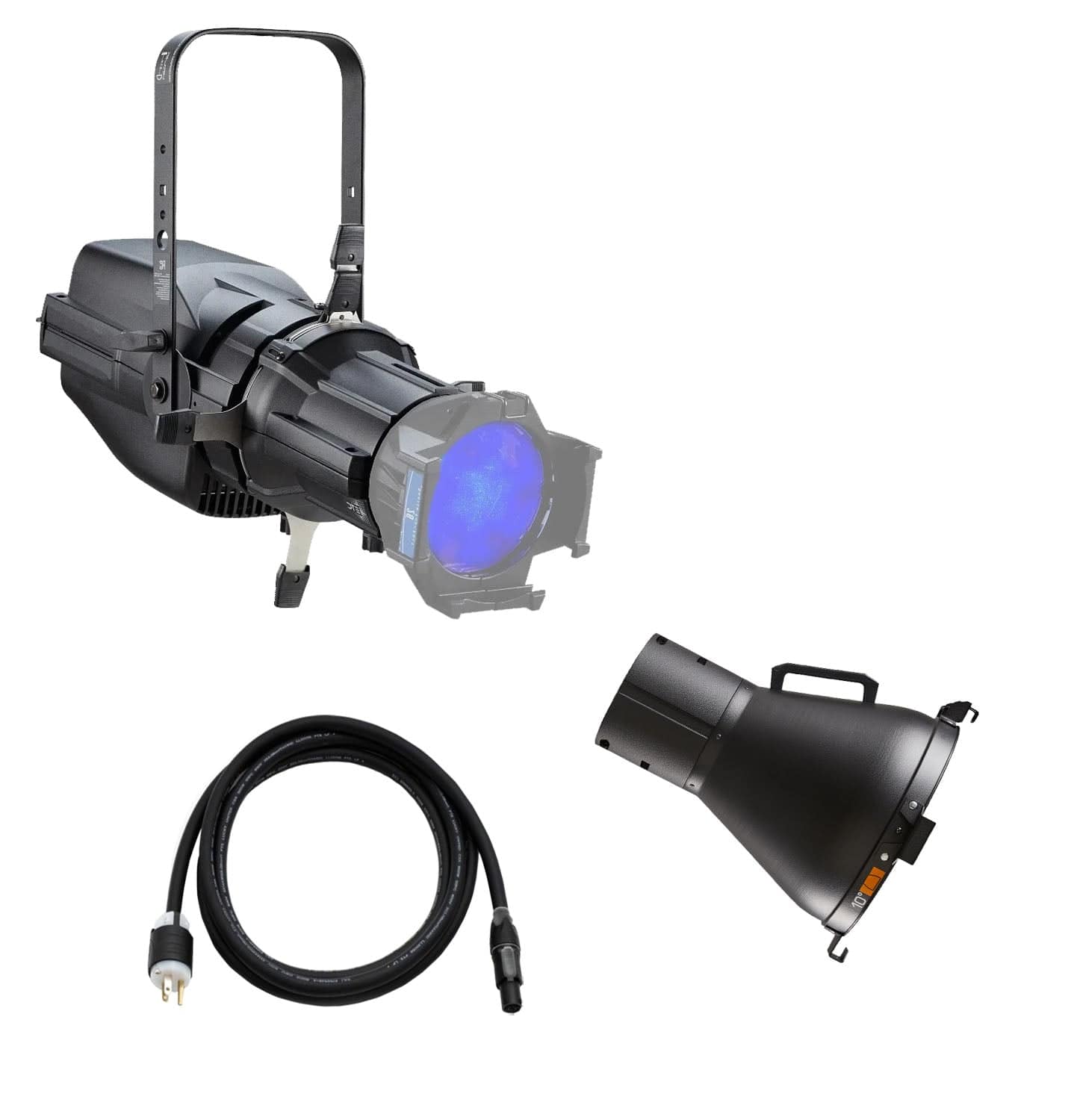 ETC ColorSource Spot V, Light Engine with EDLT Shutter Barrel with ...