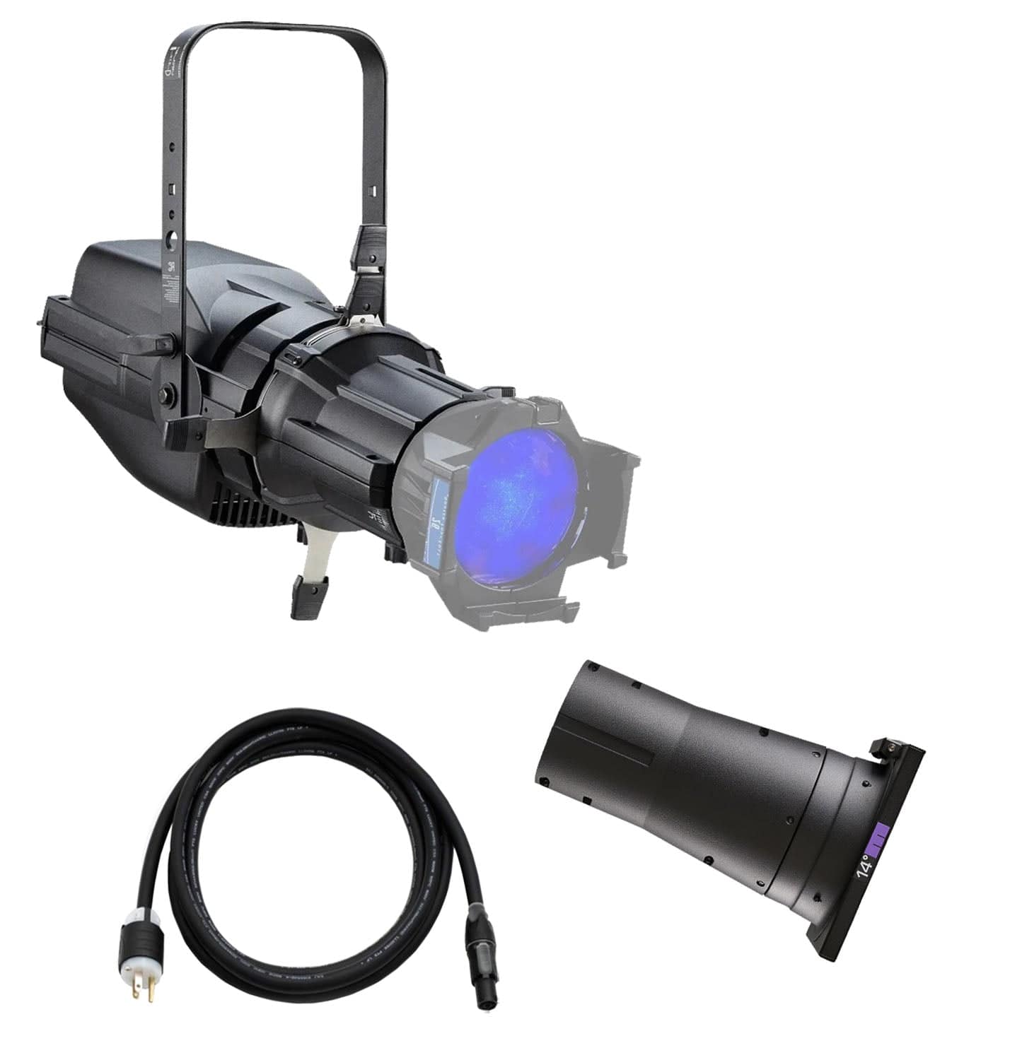 ETC ColorSource Spot V, Light Engine with EDLT Shutter Barrel with ...