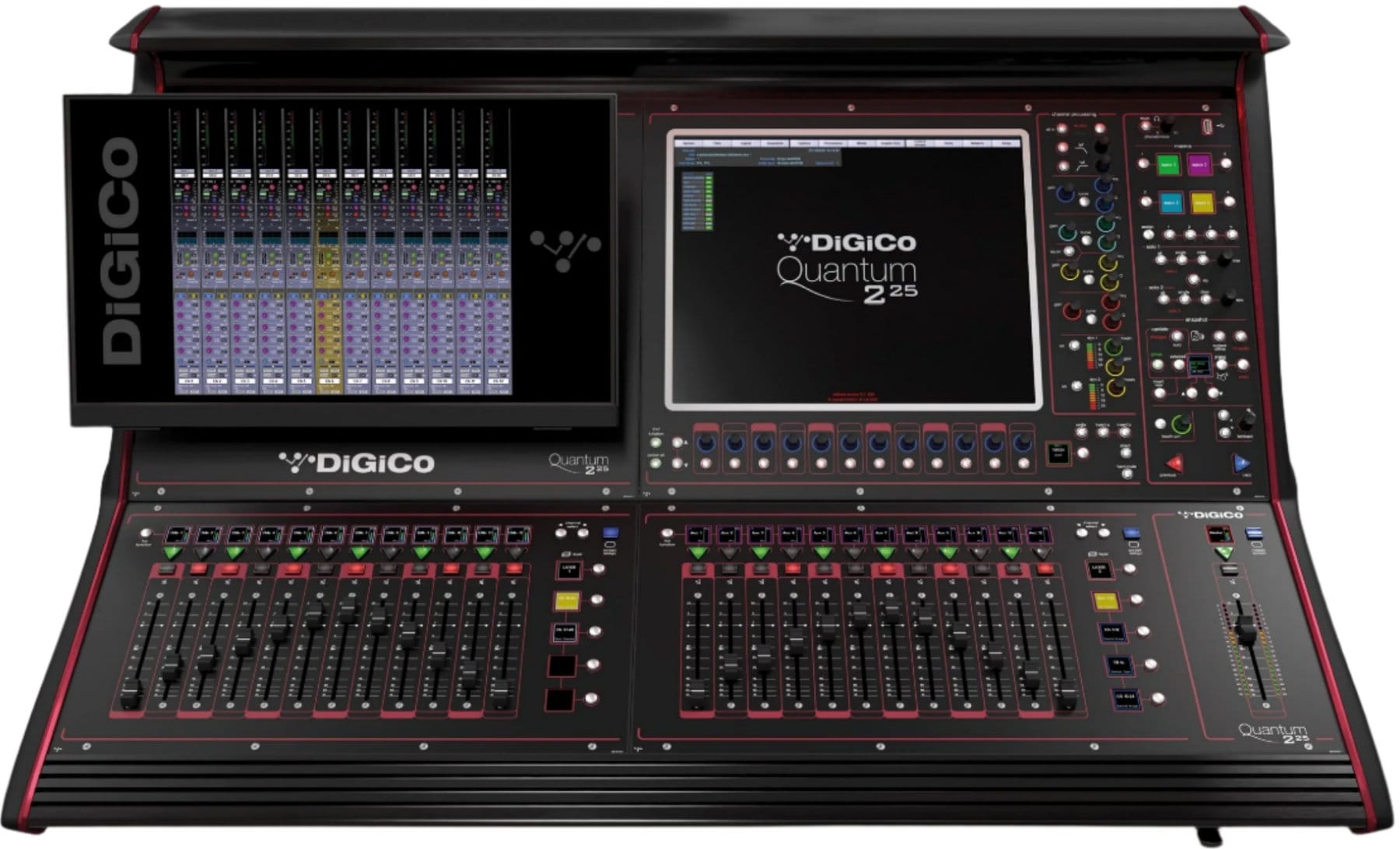 DiGiCo Quantum 225 Digital Mixing Console - MADI Only – Solotech