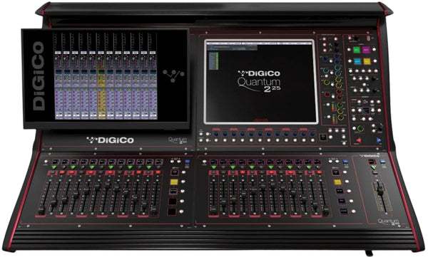 DiGiCo Quantum 225 Digital Mixing Console - MADI and One Multi-Mode ...