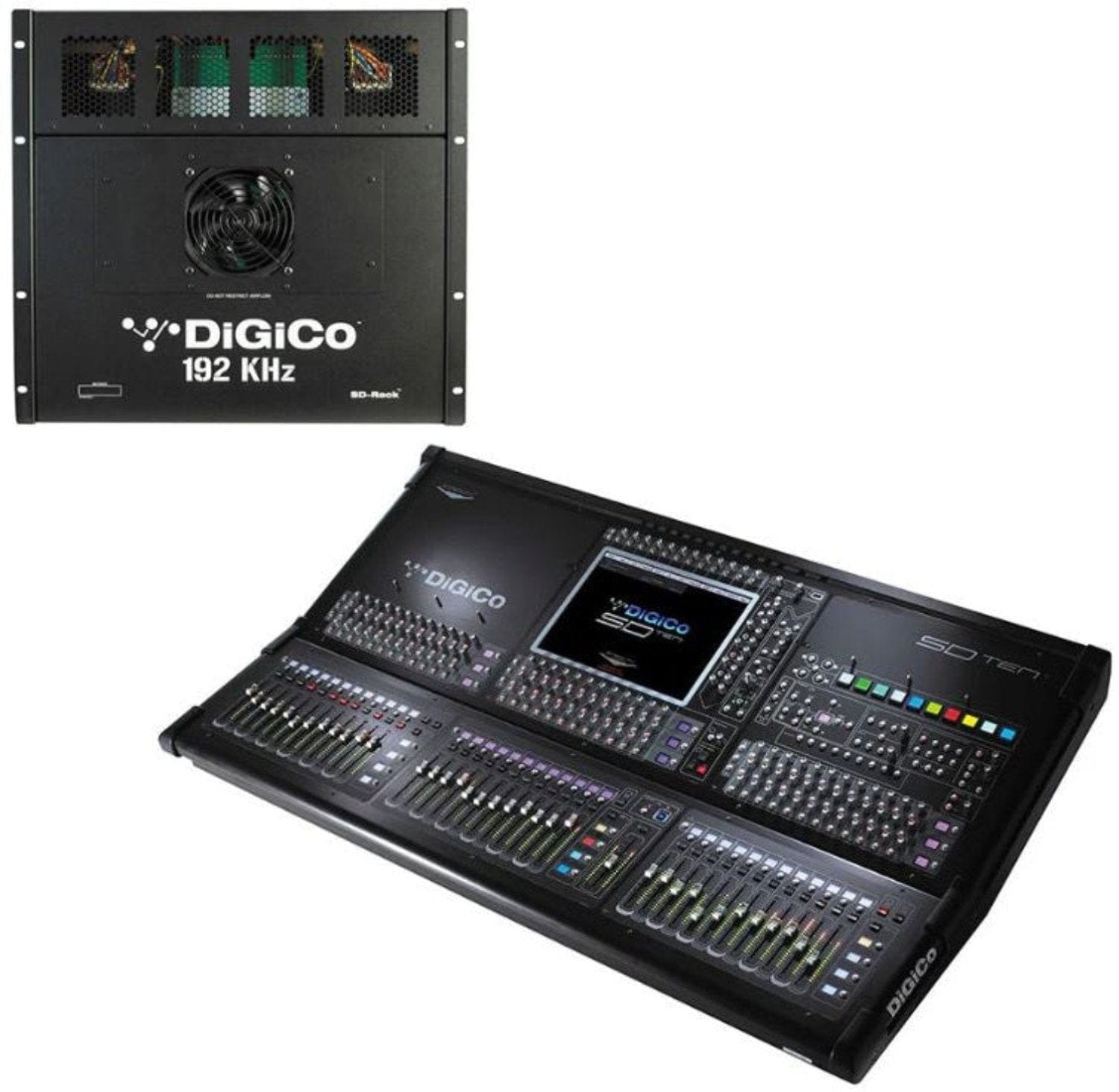 DiGiCo SD10 144-Input Digital Mixing Console - MADI and One Multi-Mode Optics ST