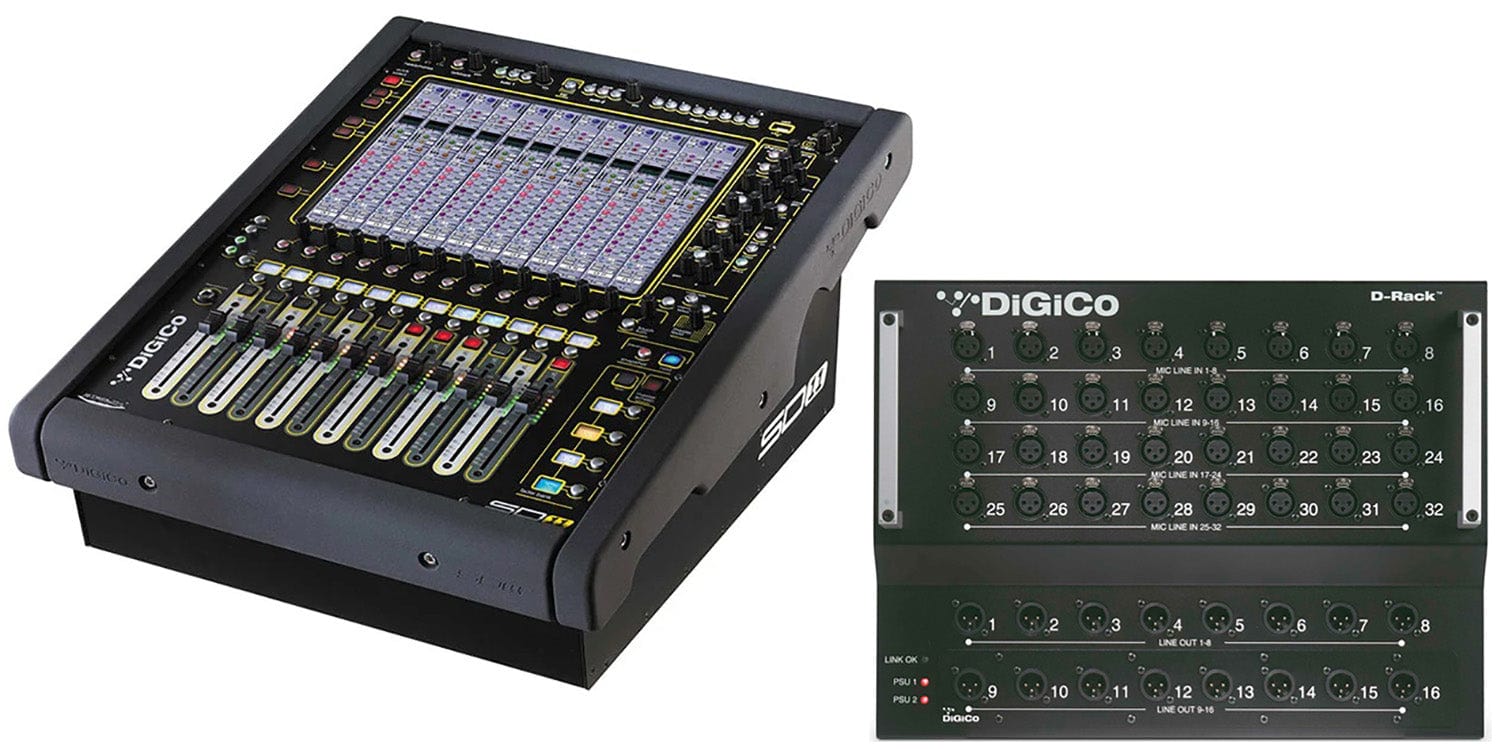 DiGiCo SD11i Rack Pack - MADI and One Multi-Mode Optics ST