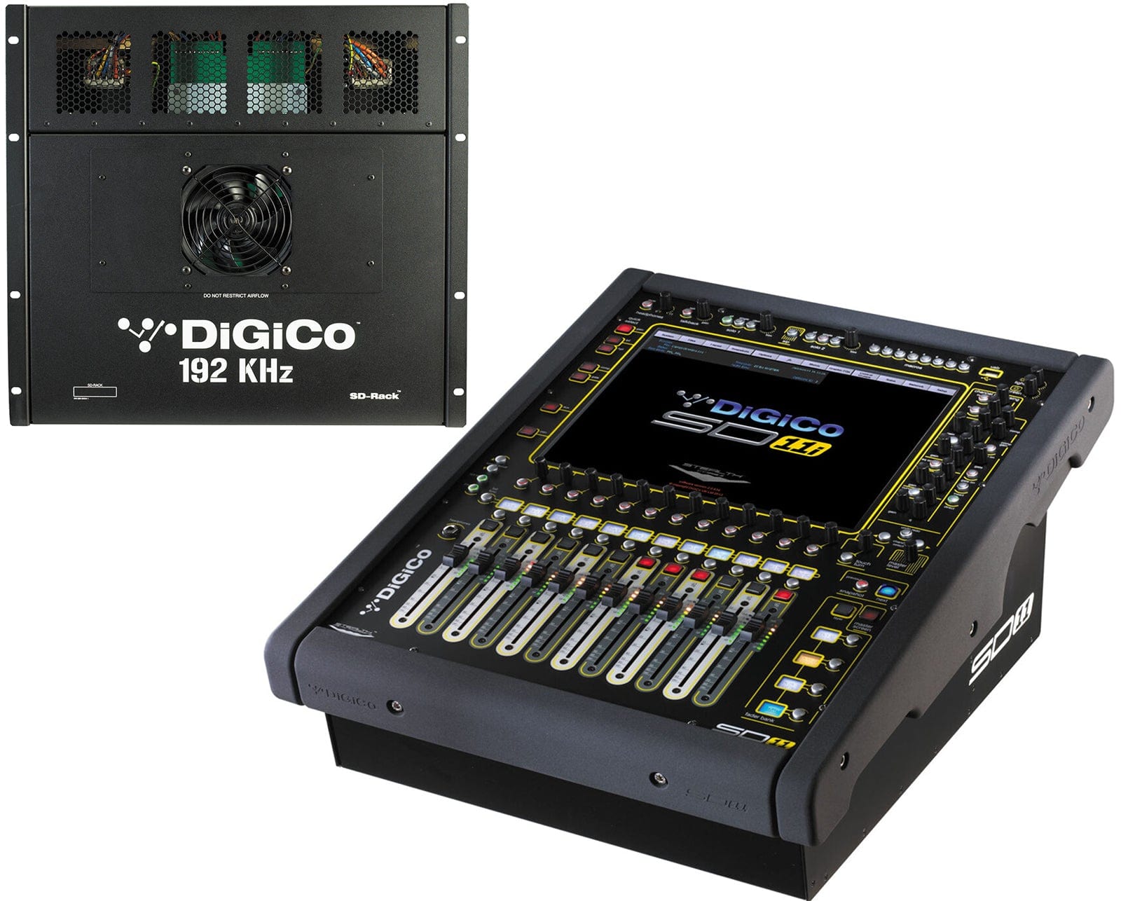 DiGiCo SD11i Digital Mixing Console - MADI and One Multi-Mode Optics ST