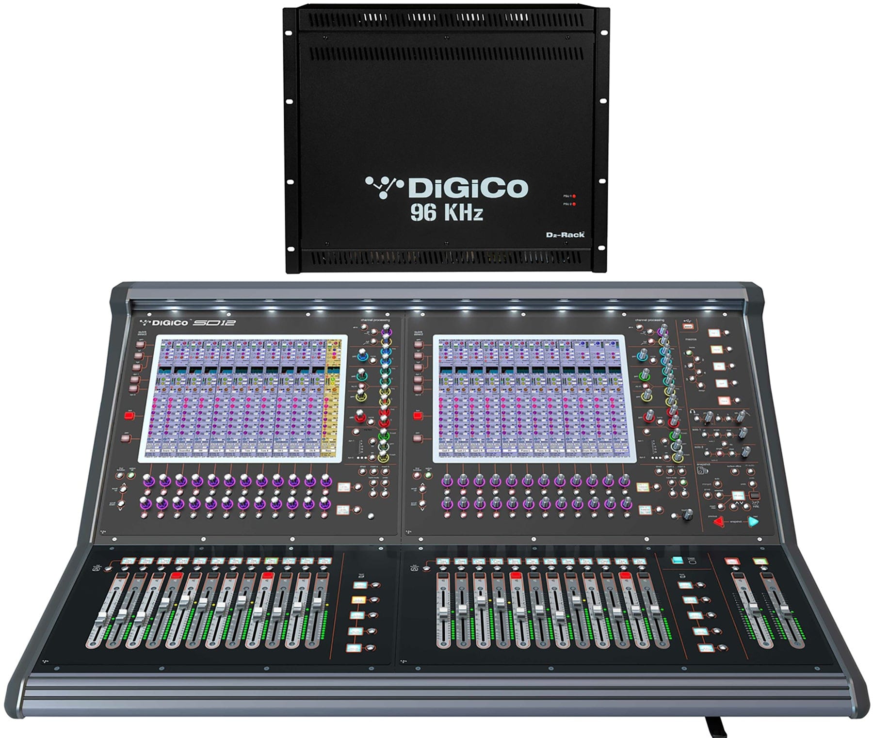 DiGiCo SD12 96-Input Digital Mixing Console D2 Package - MADI Only