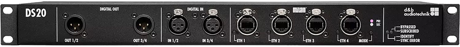 d&b audiotechnik DS20 Audio Network Bridge – Solotech
