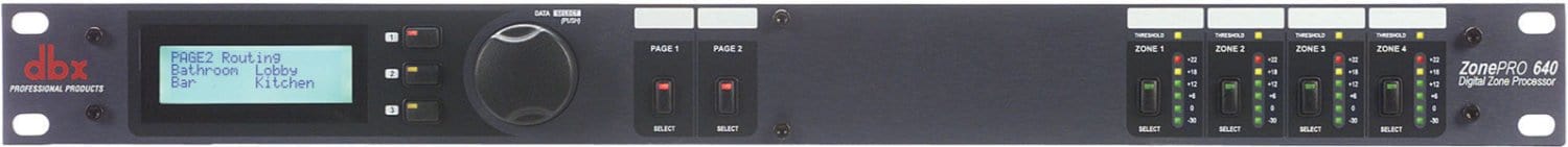dbx ZonePRO 640 Digital Zone Processor