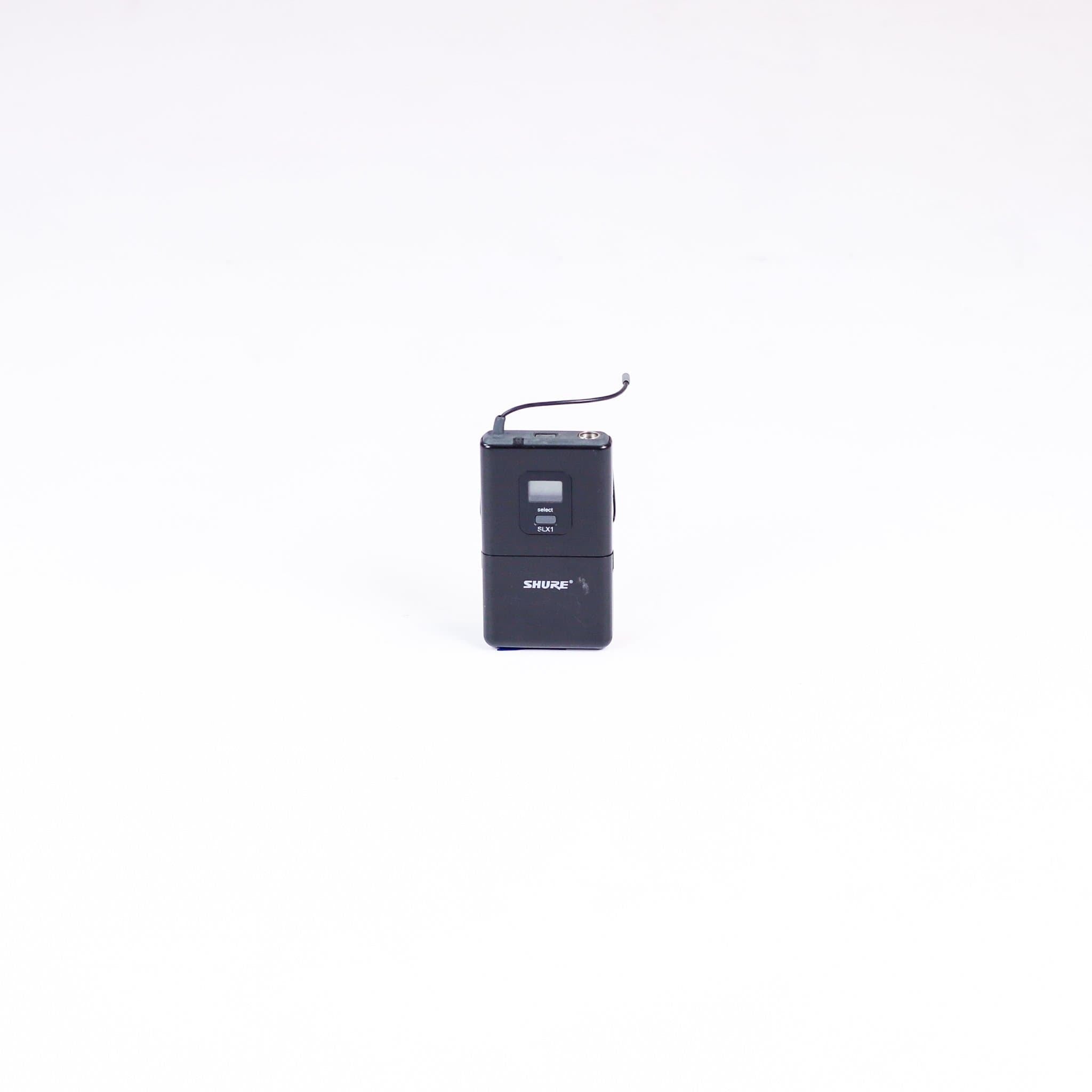 Shure SLX1-H5 Beltpack Transmitter H5 518-542MHz
