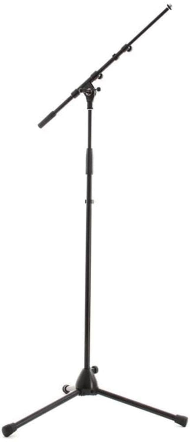 K&M 210/9 Telescoping Microphone Stand with Boom Arm – Solotech