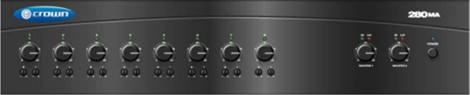Crown 280MA Mixer & Amplifier