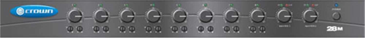 Crown 28M 8In/2 Out Commercial Preamplifer/Mixer