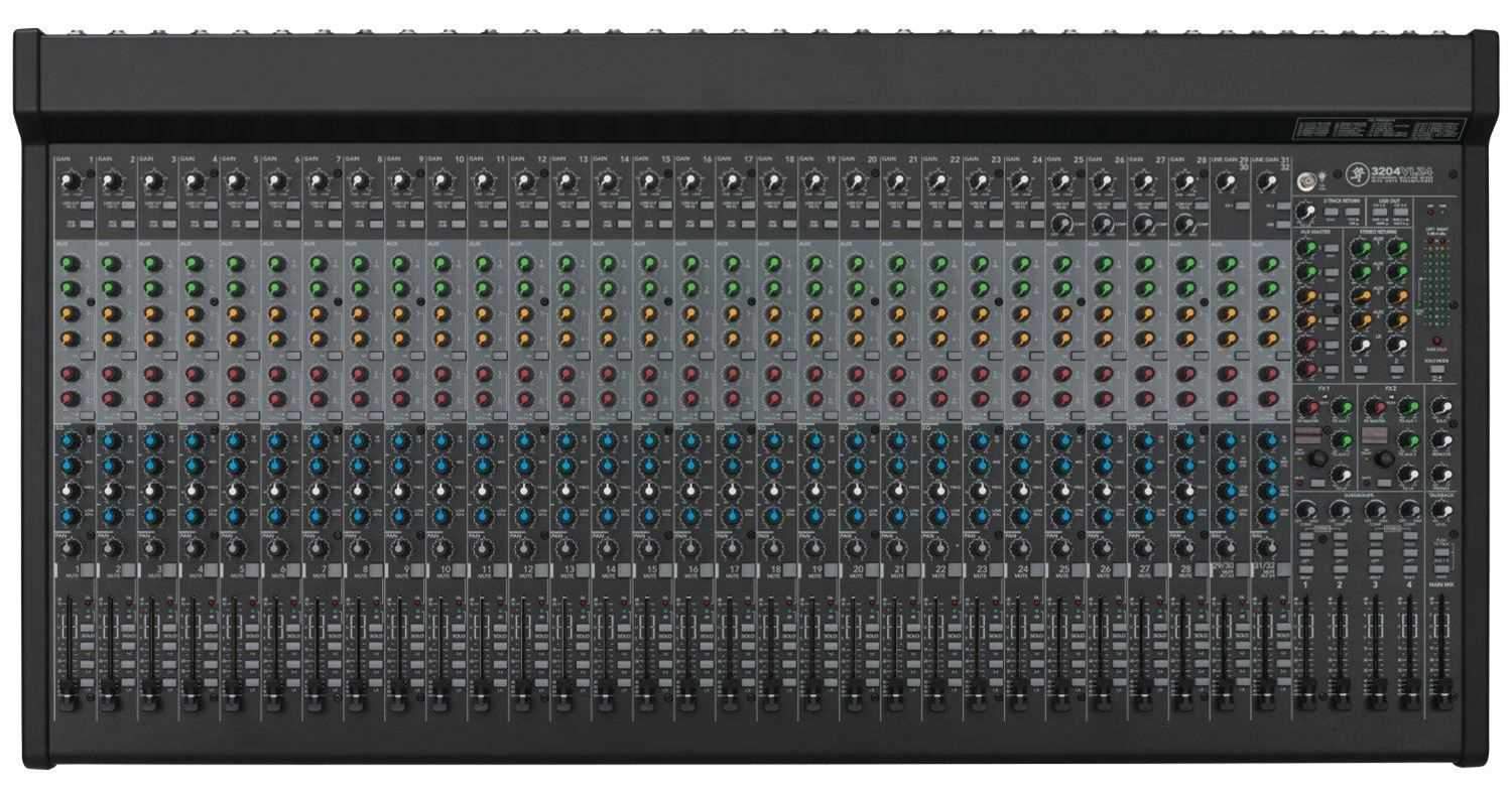 Mackie 3204 VLZ4 32-Channel 4-Bus Mixer with USB Interface – Solotech