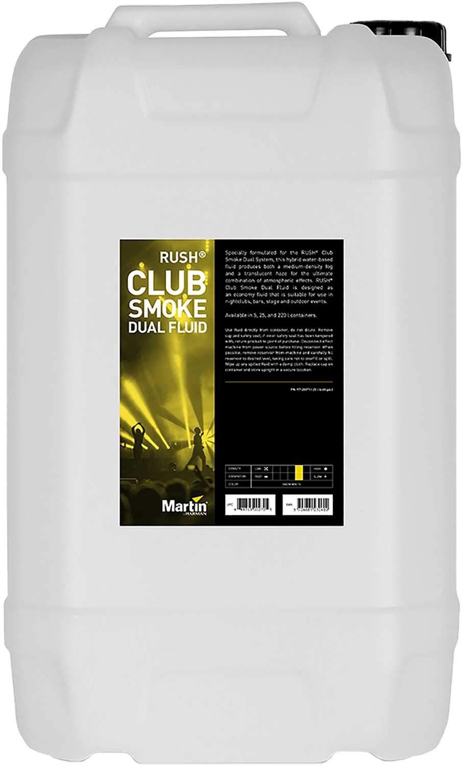 Martin RUSH Club Smoke Dual Effect Fluid 25L
