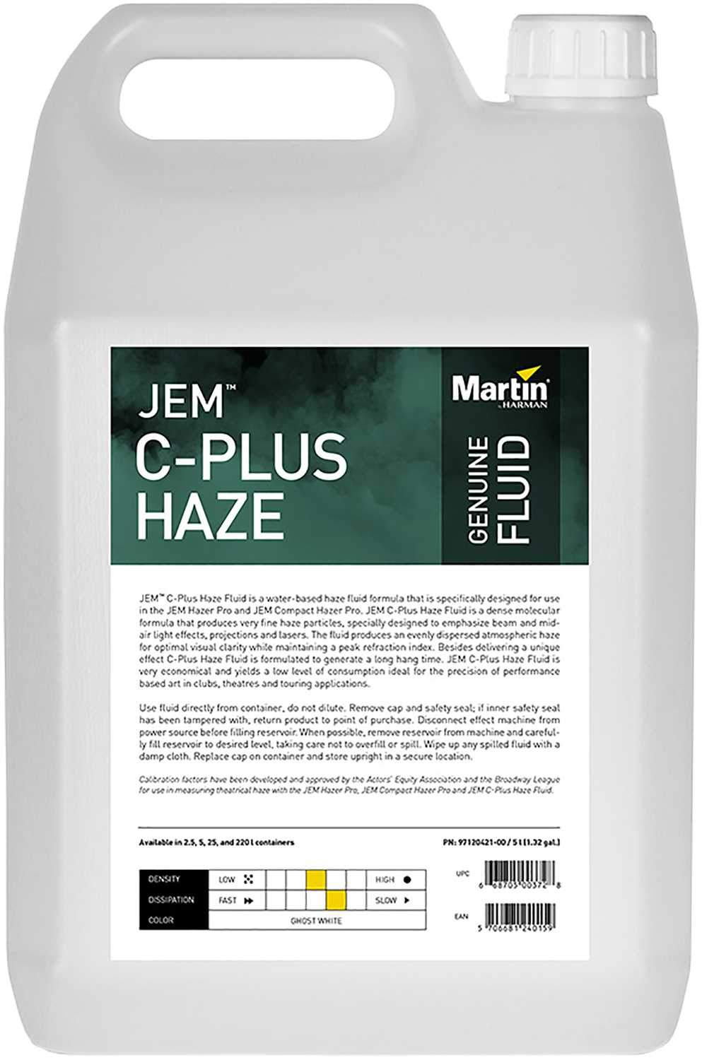 Martin JEM C-Plus Haze Fluid 5L