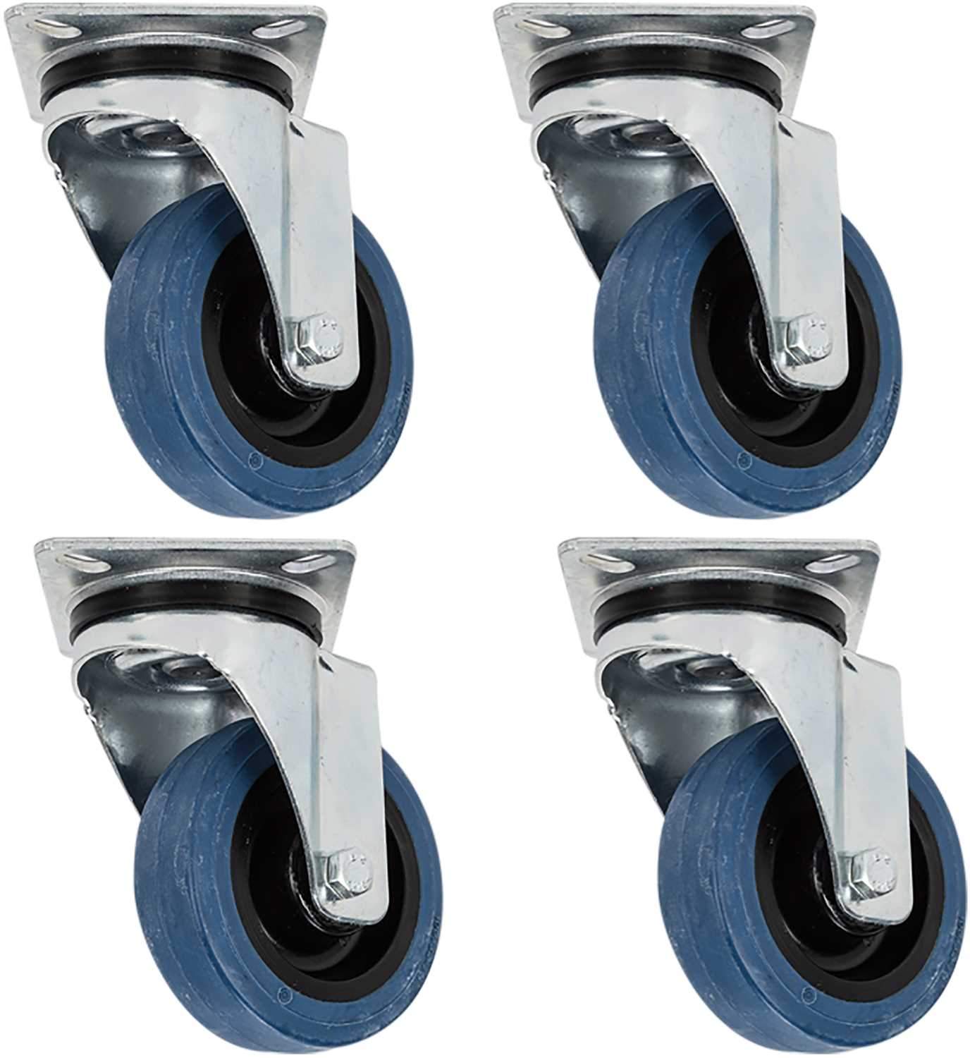 RCF AC-4CASTER-SET-LOCK Locking Caster Wheel 4-Pack – Solotech