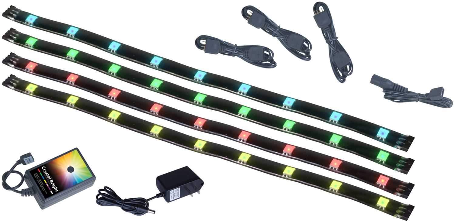 American DJ Black RGB Accent Strip 10 Inch | Solotech