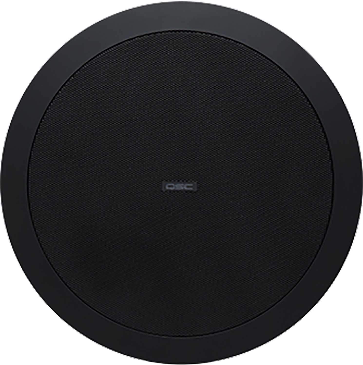 QSC AD-C6T-BK 6-Inch Two-way Ceiling Speaker