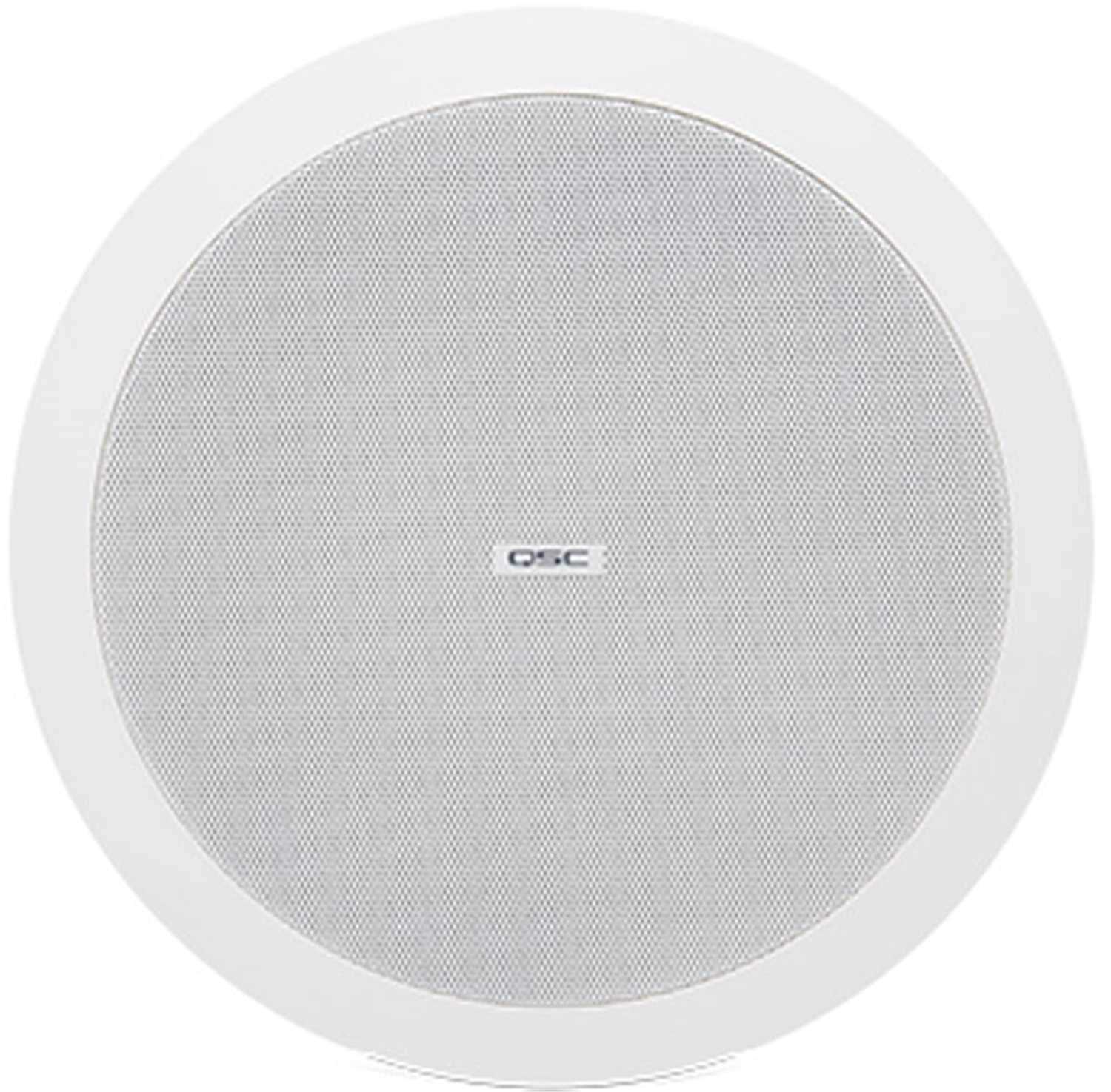 QSC AD-C6T-WH 6-Inch Two-way Ceiling Speaker White