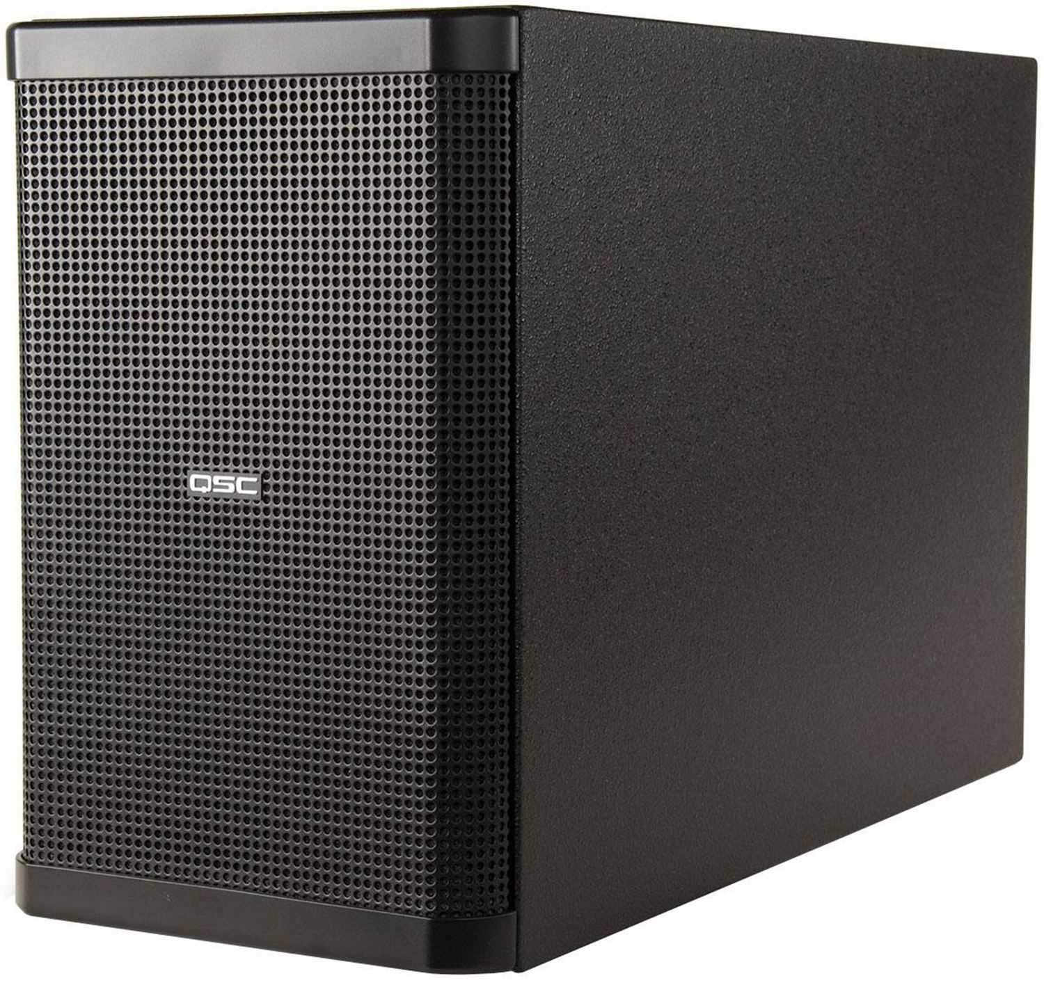 QSC AD-S28T-W Dual 8" Suface Mount Subwoofer Black