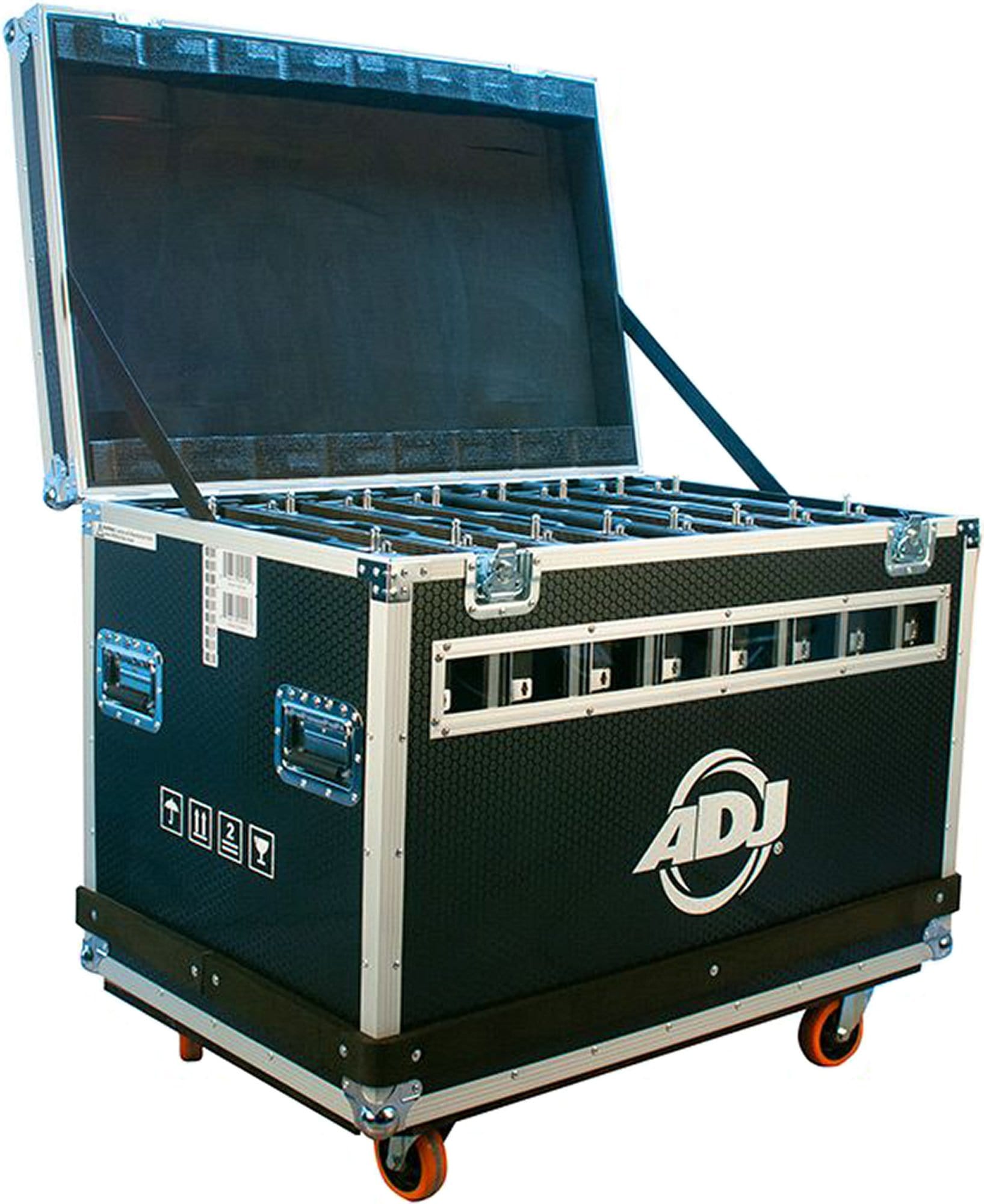 ADJ VS3IPFC8 Flight Case for 8 VS3IP Video Panels – Solotech