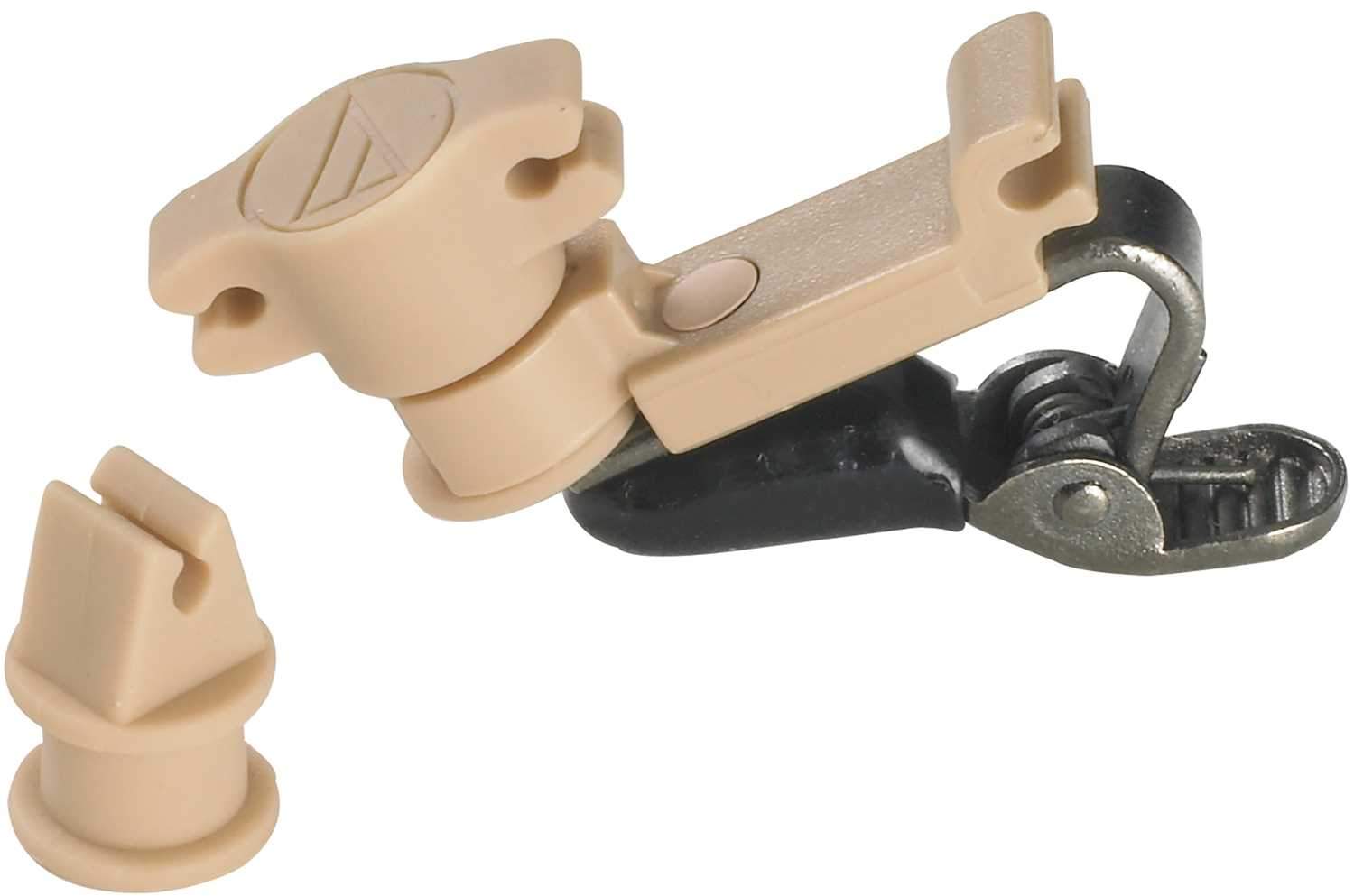 Audio Technica AT8461-TH Lavalier Mic Clip Beige
