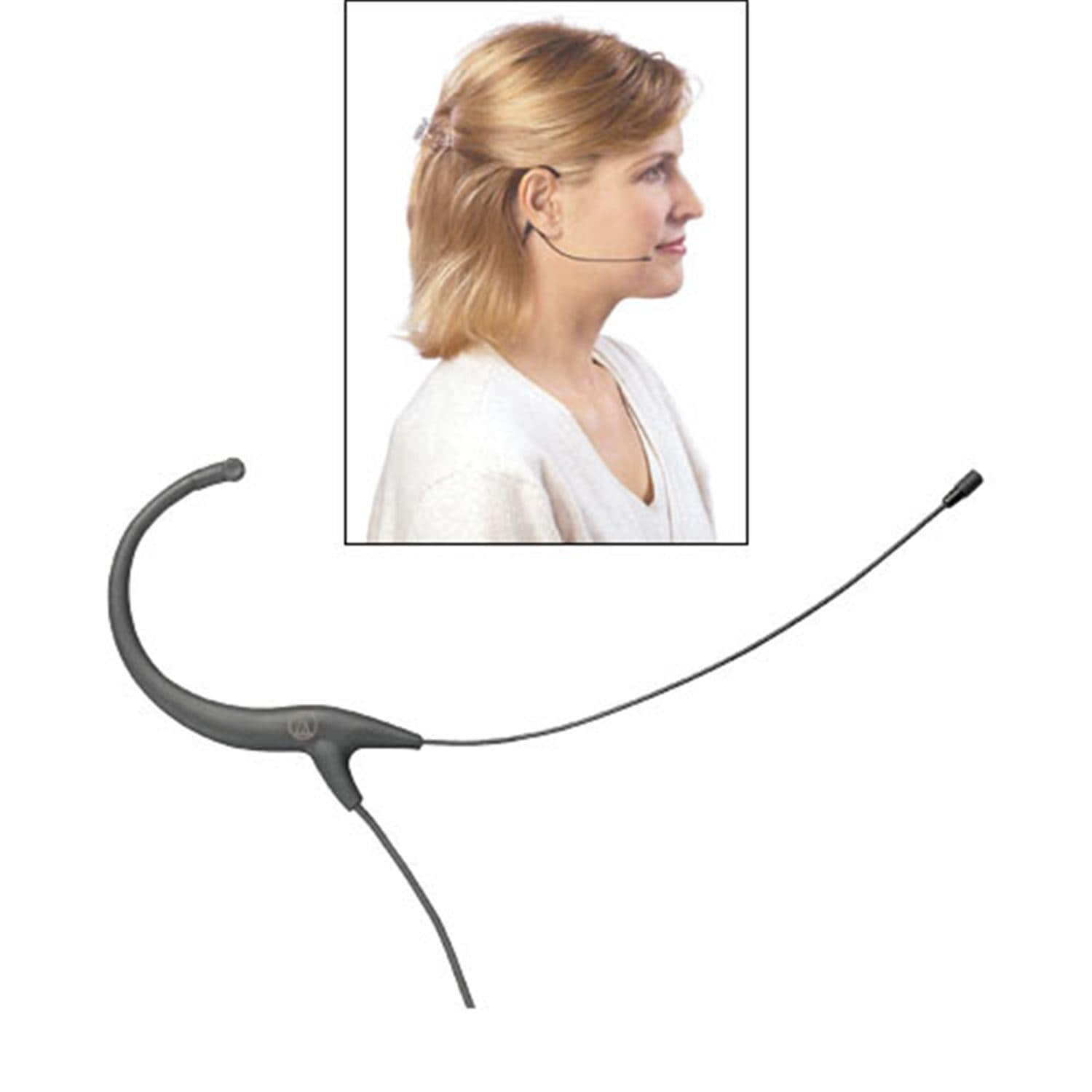 Audio Technica AT892CT4 Microset For Shure Black