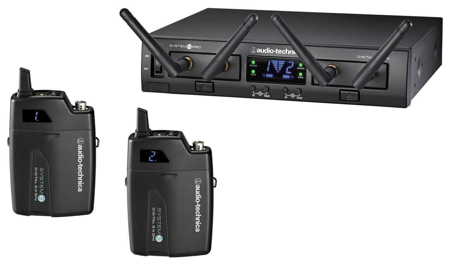 Audio-Technica Digital Wireless Dual Body-Pack Set