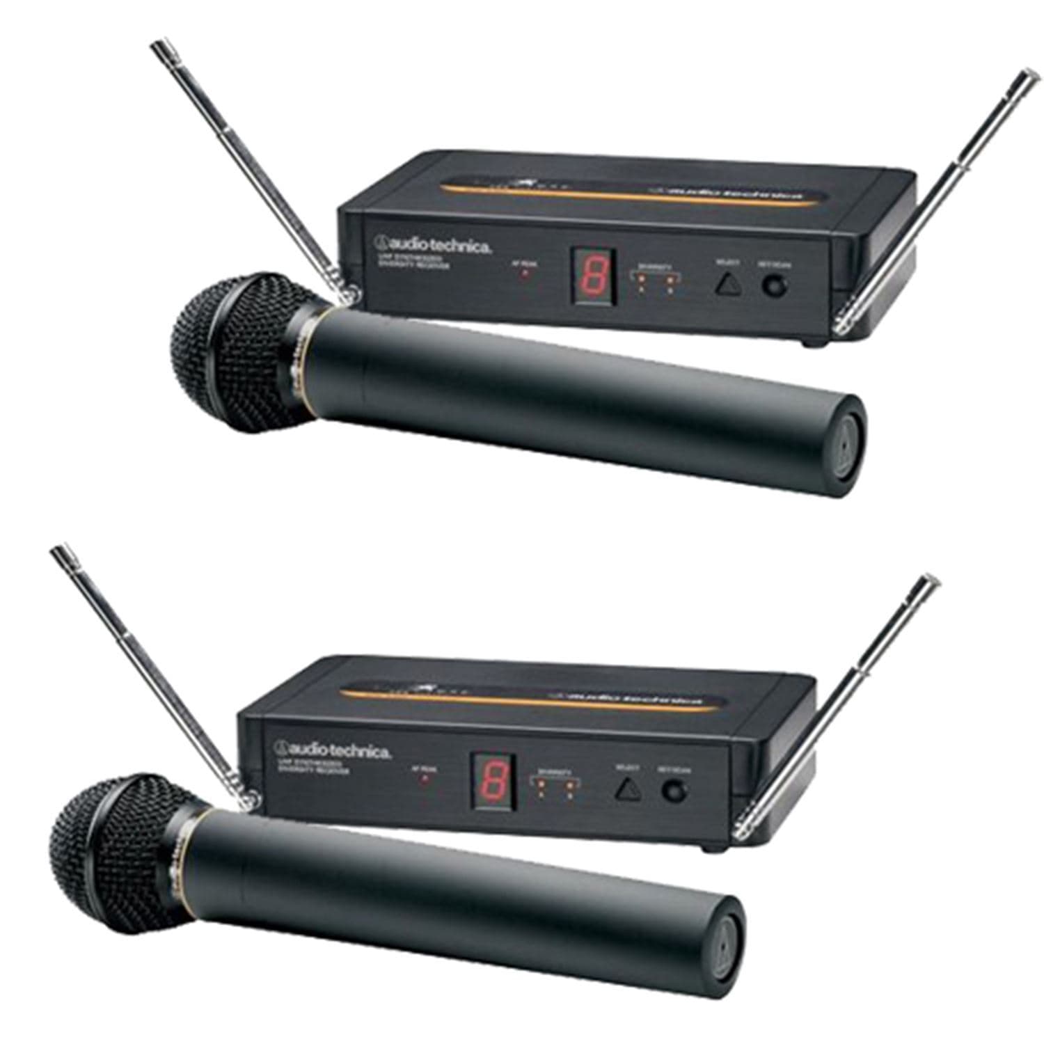 Audio Technica ATW702 Twin Pak Handheld Mic-Bstock