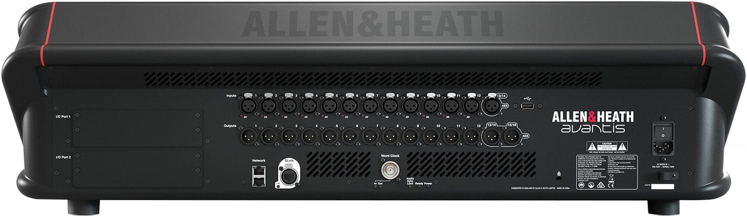 Allen & Heath Avantis with dPack 64-Channel Digital Mixer with dPack ...