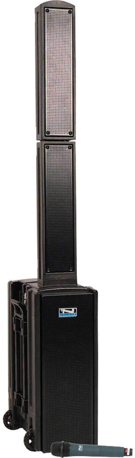 Anchor Beacon Line Array with Handheld Wireless Mic