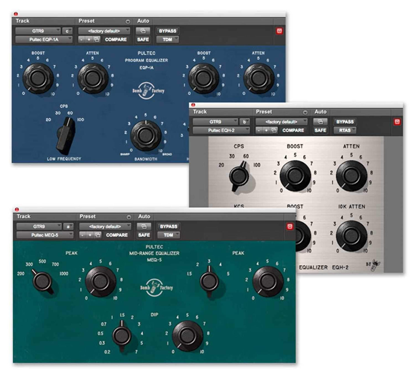 Avid Bomb Factory Pultec Plug In Bundle