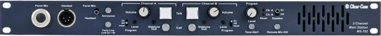 Clear-Com MS-702 Main Intercom Station