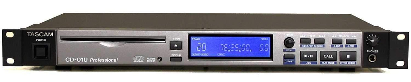 Tascam CD-01U-PRO Pro Rackmount CD Player