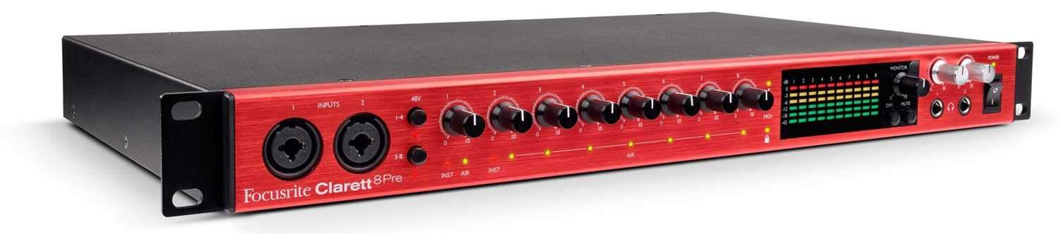 Focusrite Clarett 8Pre Thunderbolt Audio Interface